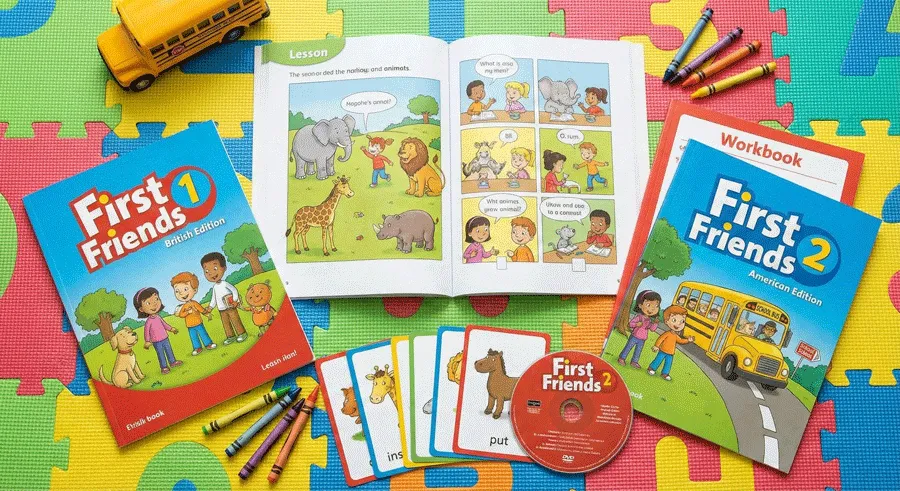 دانلود کتاب First Friends 1 2 3 | فرست فرندز + ویرایش دوم ️