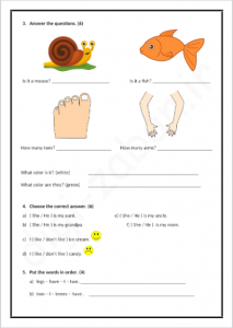 نمونه سوال First Friends 2 | امتحان فرست فرندز 2 با جواب